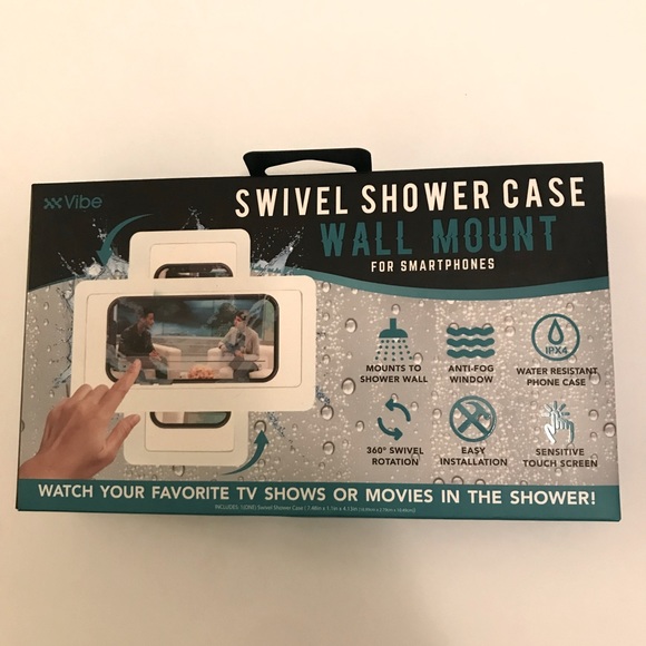 Bath | Shower Swivel Case Wall Mount Safety Take Your Phone In The ...
